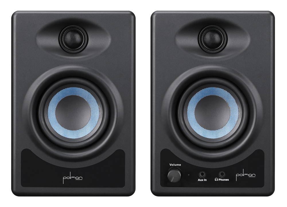 Studio Monitor Pair 3.5" – Polman A3 - polman-audio.com